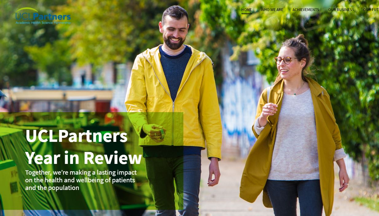Year in review highlights partnership achievements - UCLPartners