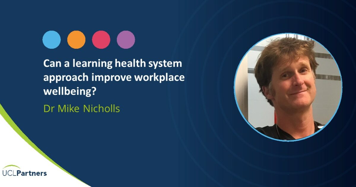Can a learning health system approach improve workplace wellbeing ...